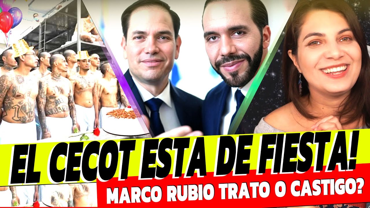 LLEGAN LOS PRIMEROS VENEZOLANOS AL CECOT? | MARCO RUBIO en EL SALVADOR ...