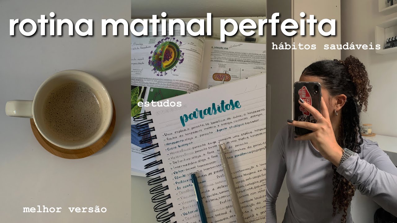 ROTINA MATINAL PERFEITA | 6am club, produtividade e estudos - YouTube