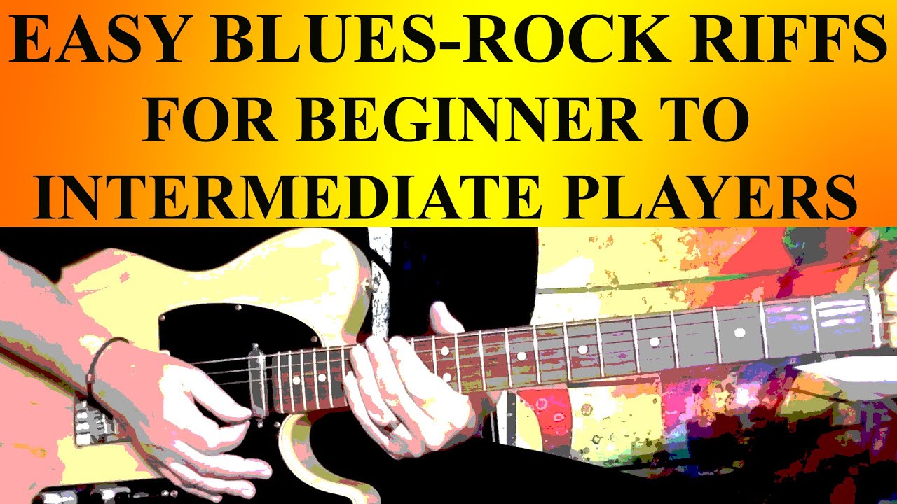 EASY BLUES-ROCK RIFFS FOR BEGINNING TO INTERMEDIATE PLAYERS! - YouTube