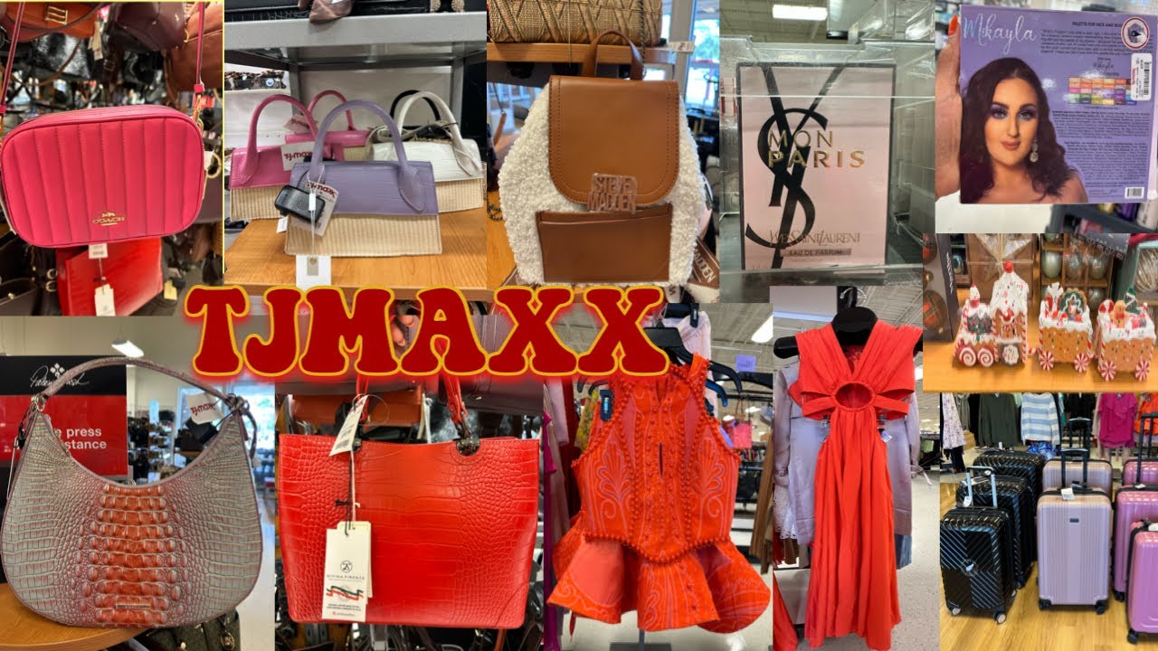 TJMAXX 🎄NEW DESIGNER DRESSES ,HANDBAGS and PERFUMES ++ - YouTube