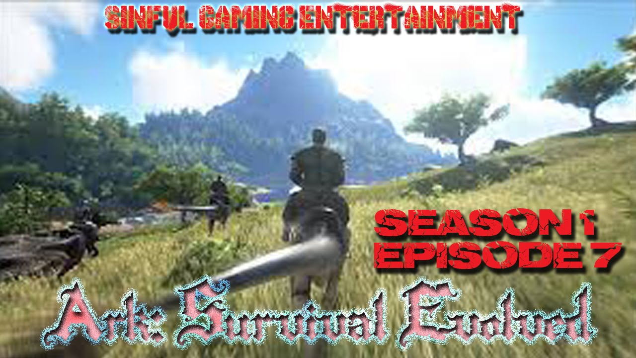 Ark: Survival Evolved 720p60 S1E7 "Home on the Cliff!" - YouTube
