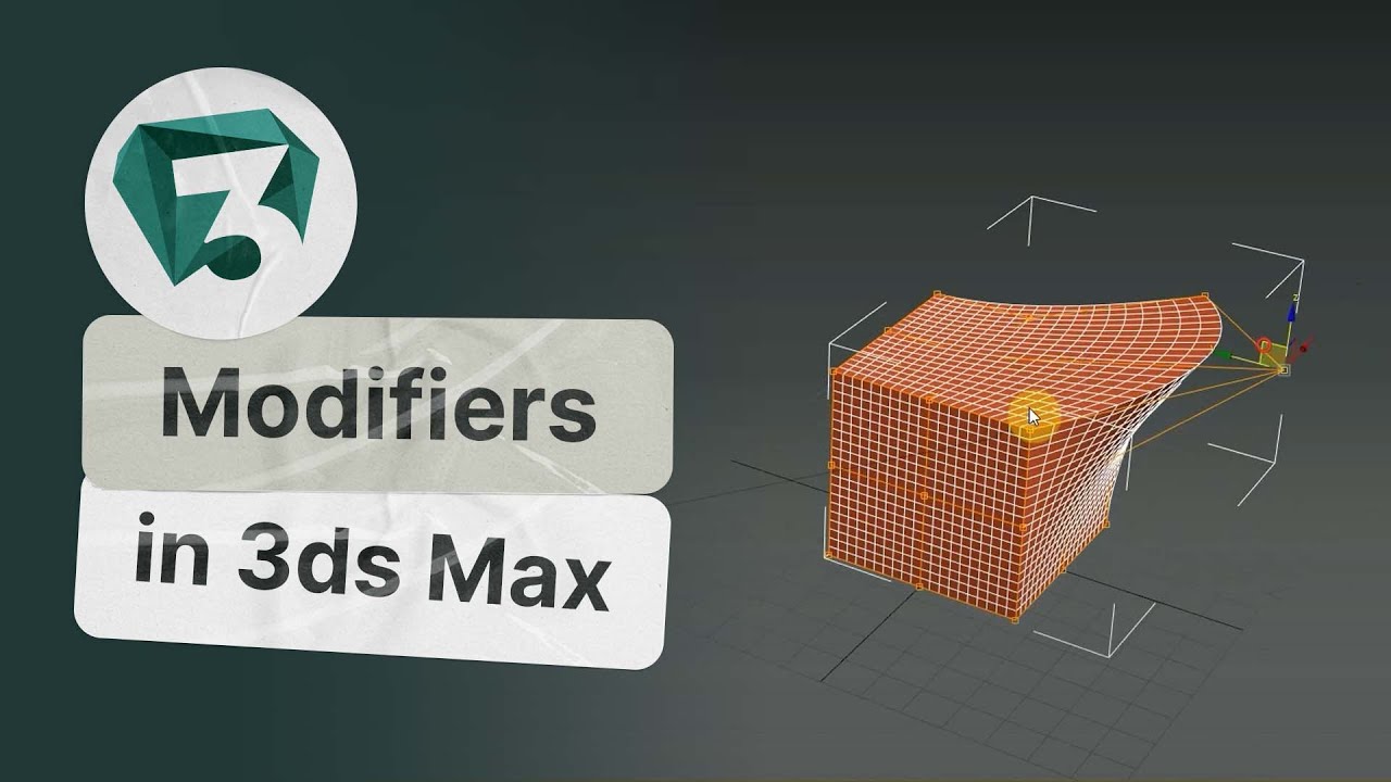 Common Modifiers in 3ds Max (in Romanian) - YouTube