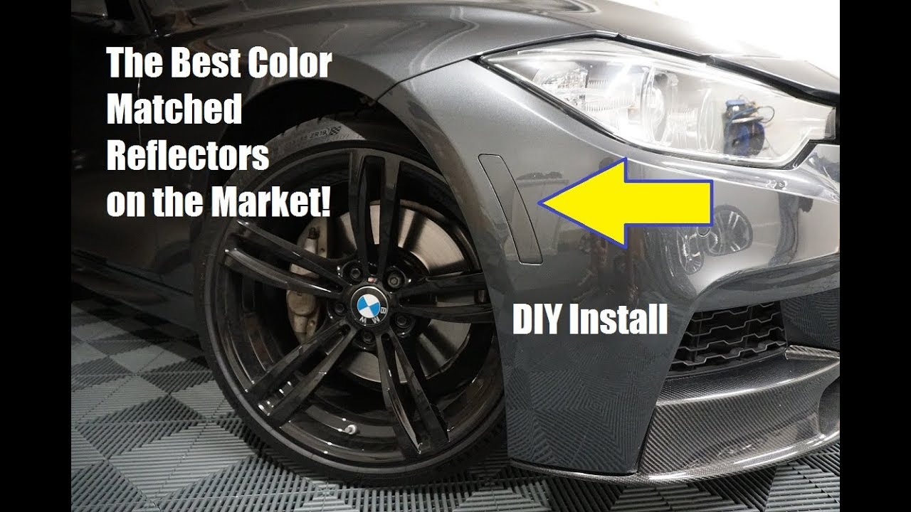 The Best Color Matched Reflectors on the Market! | BMW F30 - YouTube