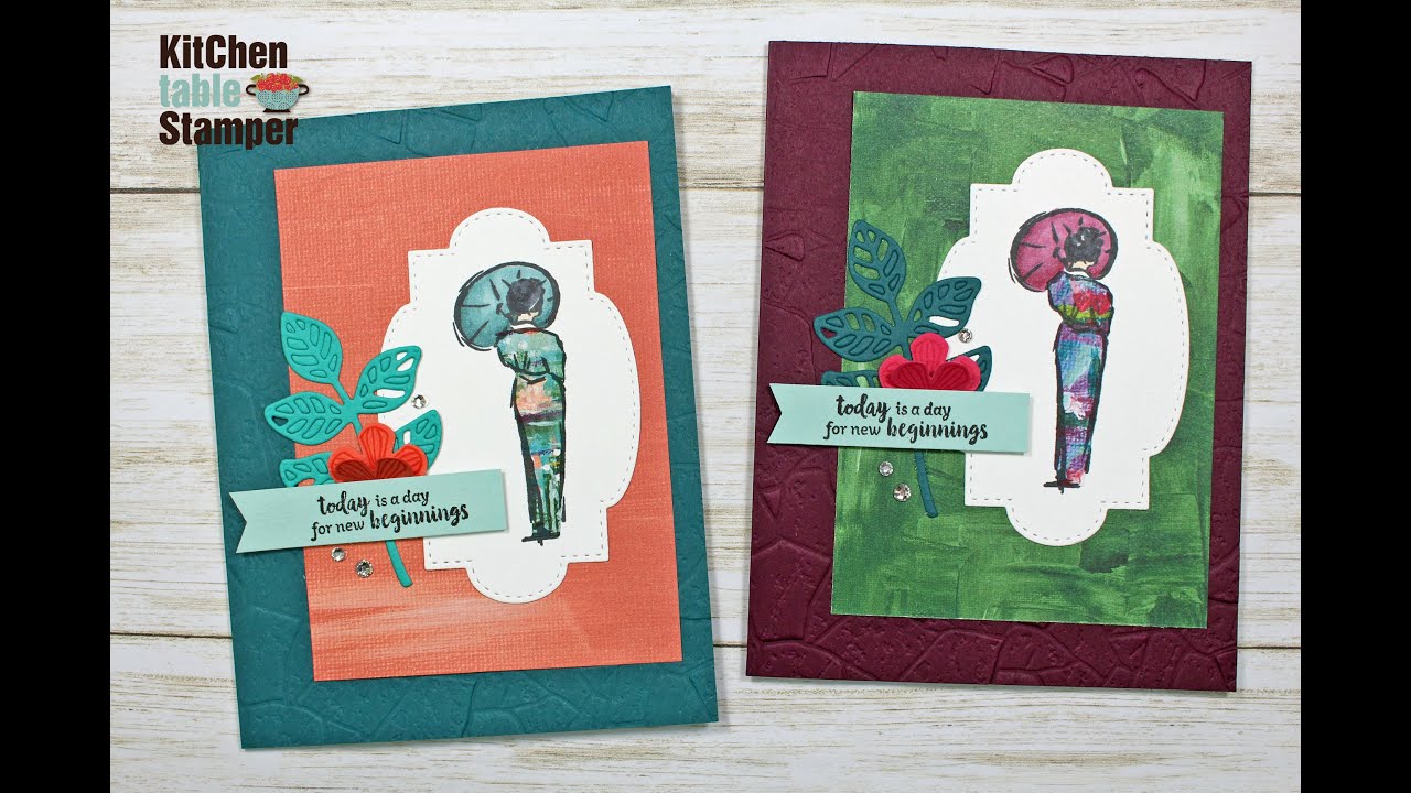 Stampin' Up! Power of Hope Paper Piecing Technique Card Making Tutorial ...