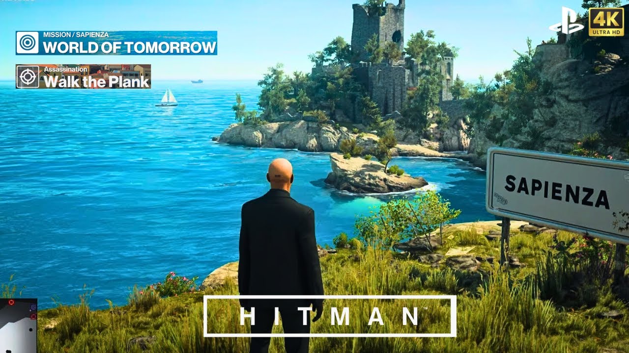 HITMAN - WORLD OF TOMORROW/ITALY - WALK THE PLANK - EASY GUIDE(4K60FPS ...
