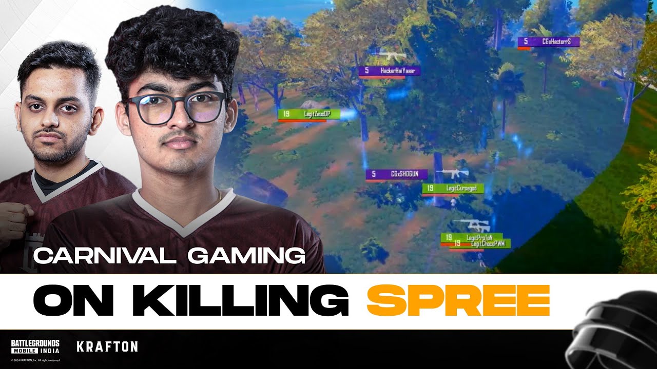 Carnival Gaming on Killing Spree | Trident Esports Scrims Pro | Week 25 ...