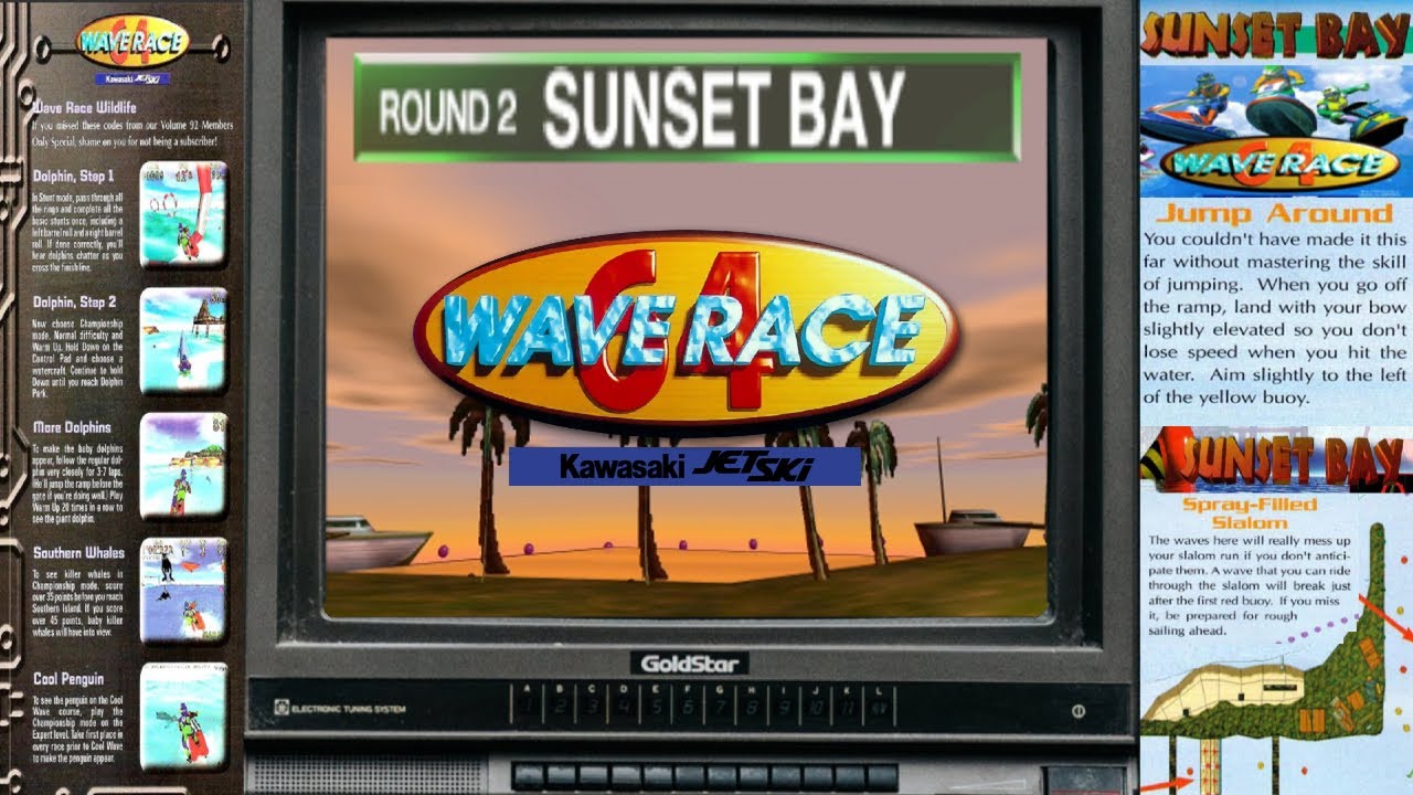 Wave Race 64 (Music) - Sunset Bay - YouTube Music
