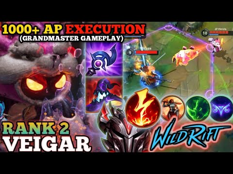 VEIGAR 1000+ AP DAMAGE IS SUPER SCARY! META BUILD ABUSE - TOP 2 GLOBAL ...