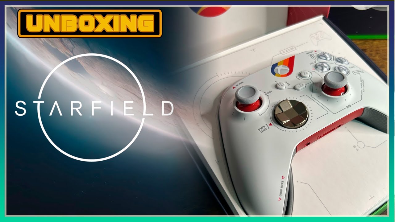 Unboxing Mando Xbox STARFIELD - YouTube