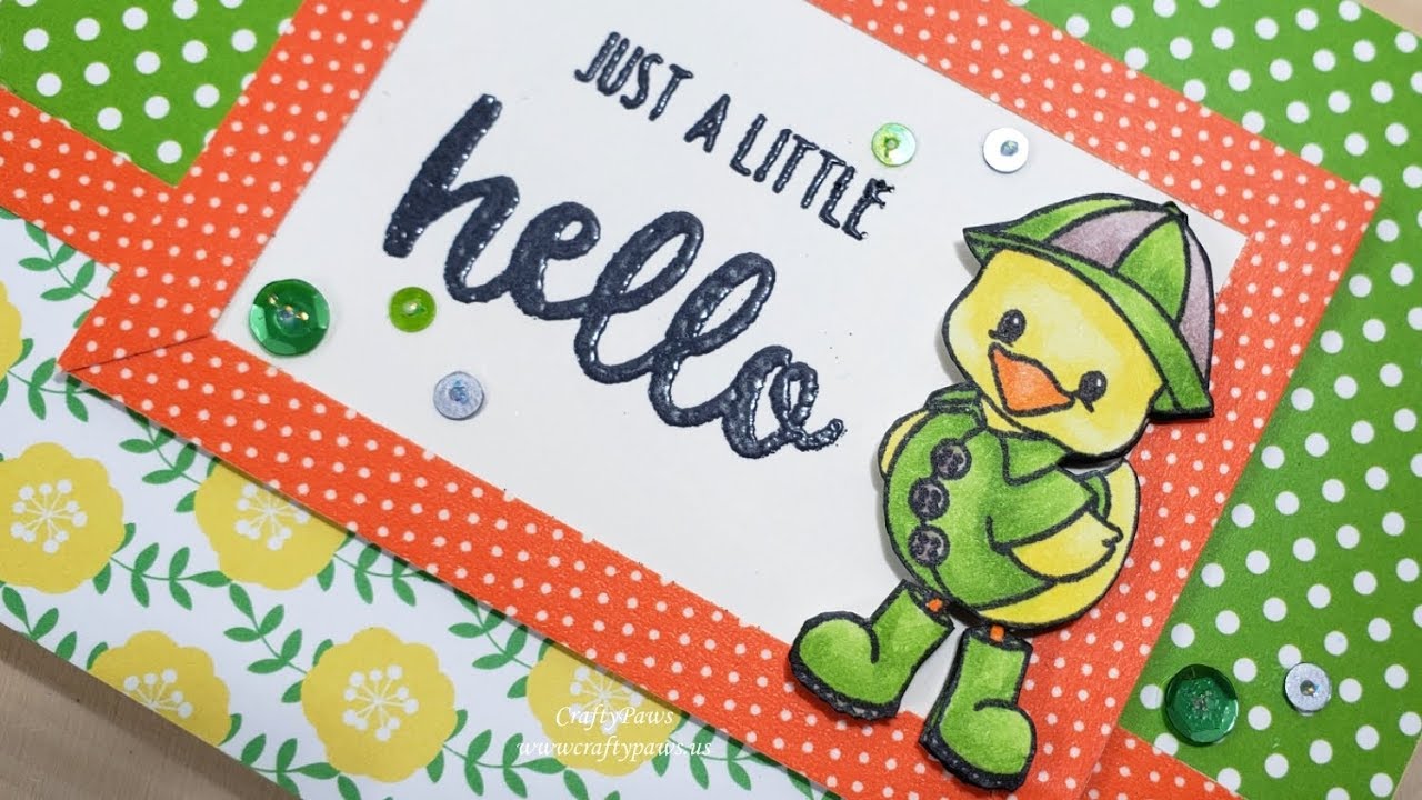 Hello Ducky! + Crafting Tips and Tricks - YouTube