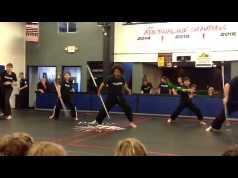 All star karate demo - YouTube