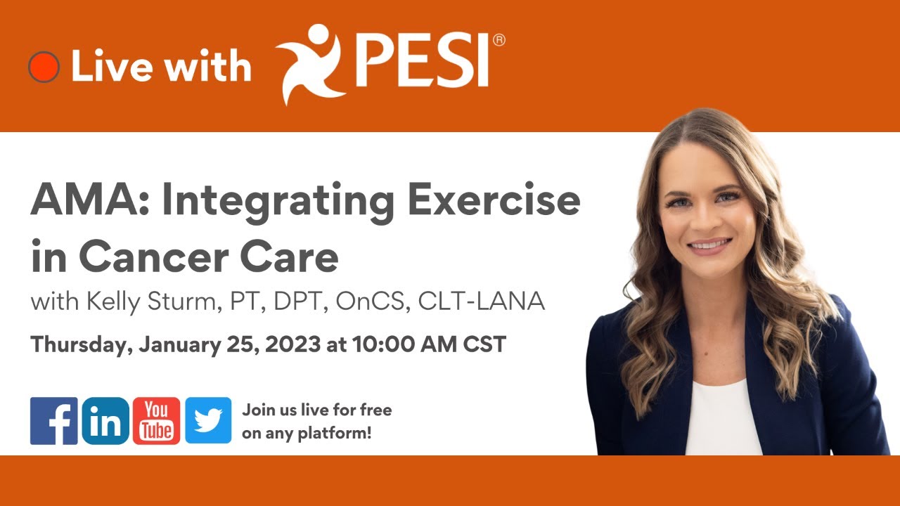 AMA: Integrating Exercise in Cancer Care - YouTube