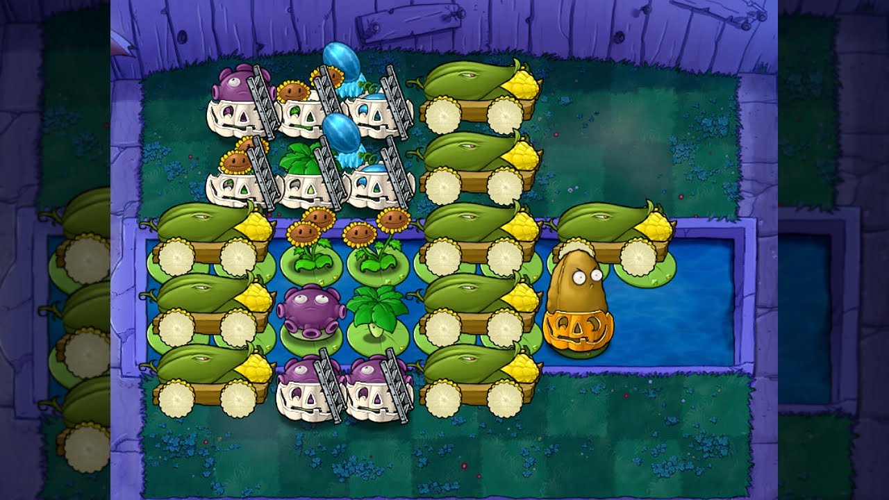 9 MAZORCAÑONES - SUPERVIVENCIA INFINITA - Plants Vs Zombies - NIEBLA ...