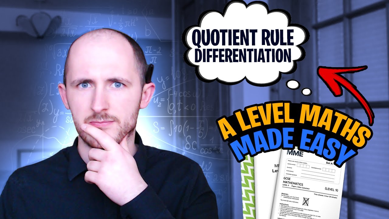 A Level Maths Made Easy - Quotient Rule Differentiation - YouTube