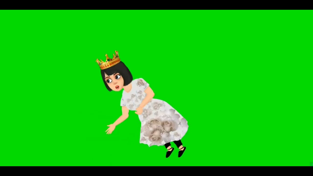 female character animation. - YouTube