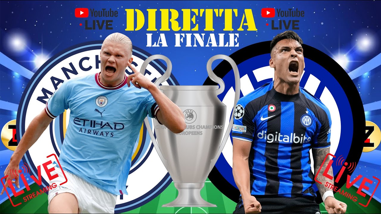M. CITY vs INTER LIVE!! (Diretta Streaming) #manchestercityinter # ...