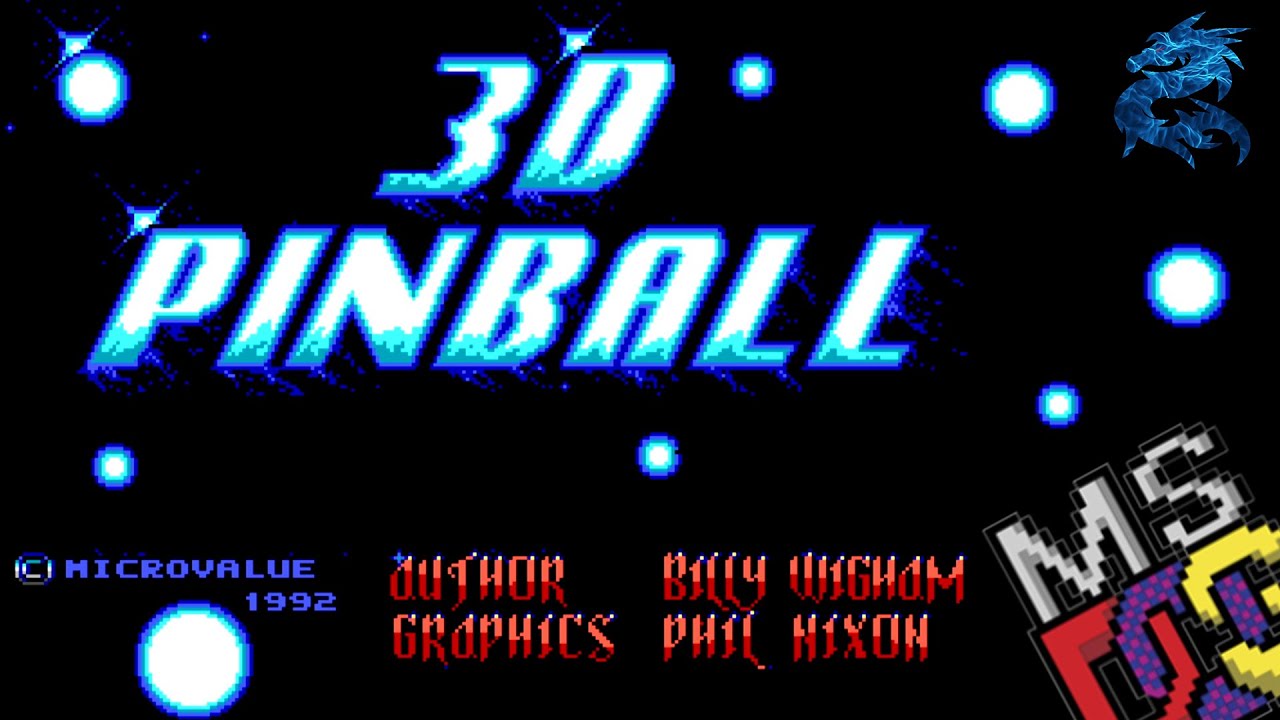 3D Pinball 1992 (MS-DOS) - YouTube