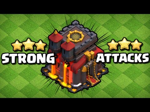 SEVEN Strong STRATEGIES! TH10 Attack Strategy in Clash of Clans! - YouTube