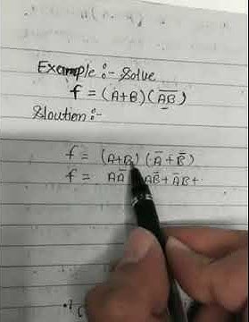 Boolean Algebra Minimization Practice-16 - YouTube
