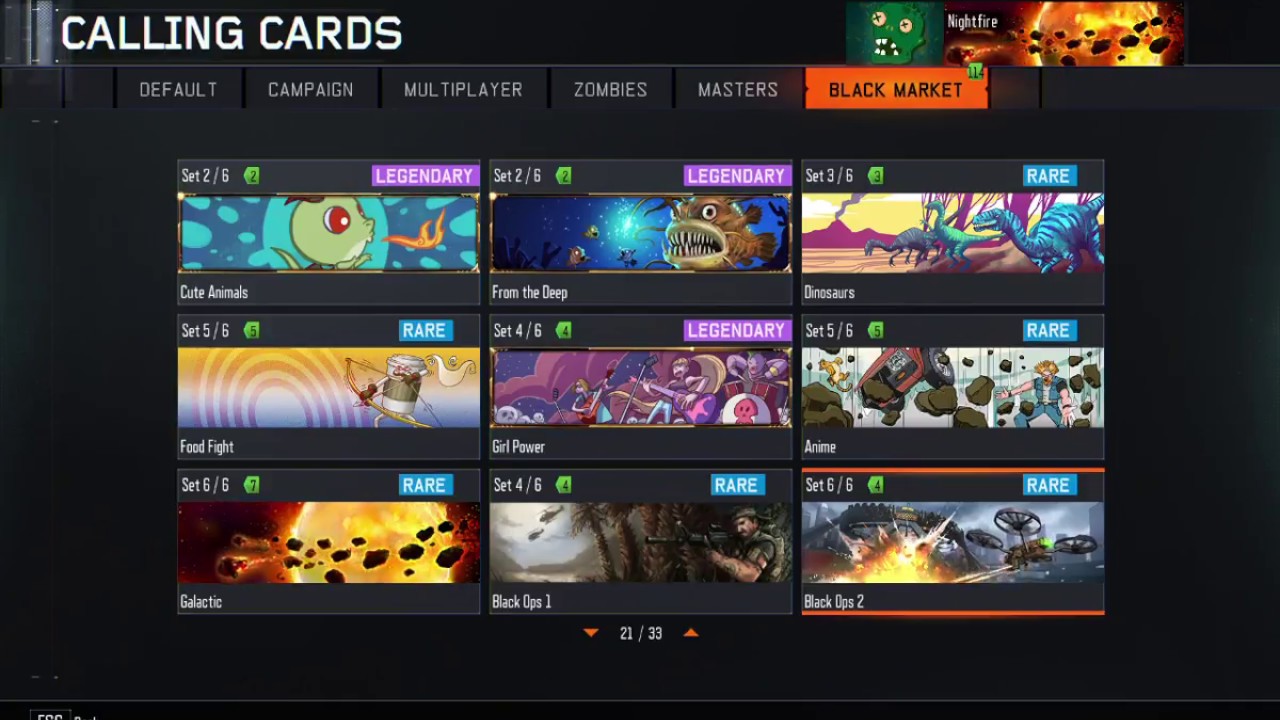 Black Ops 3 PC ¦ Black Ops 2 Calling Cards - YouTube