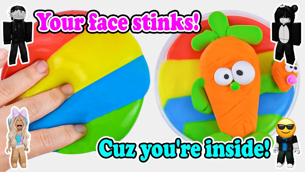 Slime Storytime Roblox | Baby giga bacon roasted the emo guy a lot ...