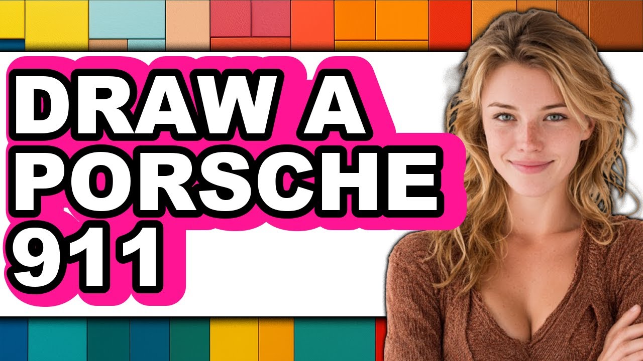 How To Draw A Porsche 911 - Full Guide - YouTube