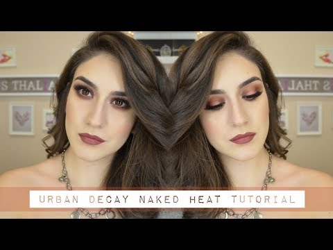 URBAN DECAY NAKED HEAT TUTORIAL • Miss Thalia