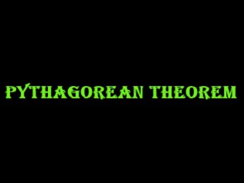 pythagoras Theorem ( Using Microsoft Excel part 1 ) Af somaali - YouTube