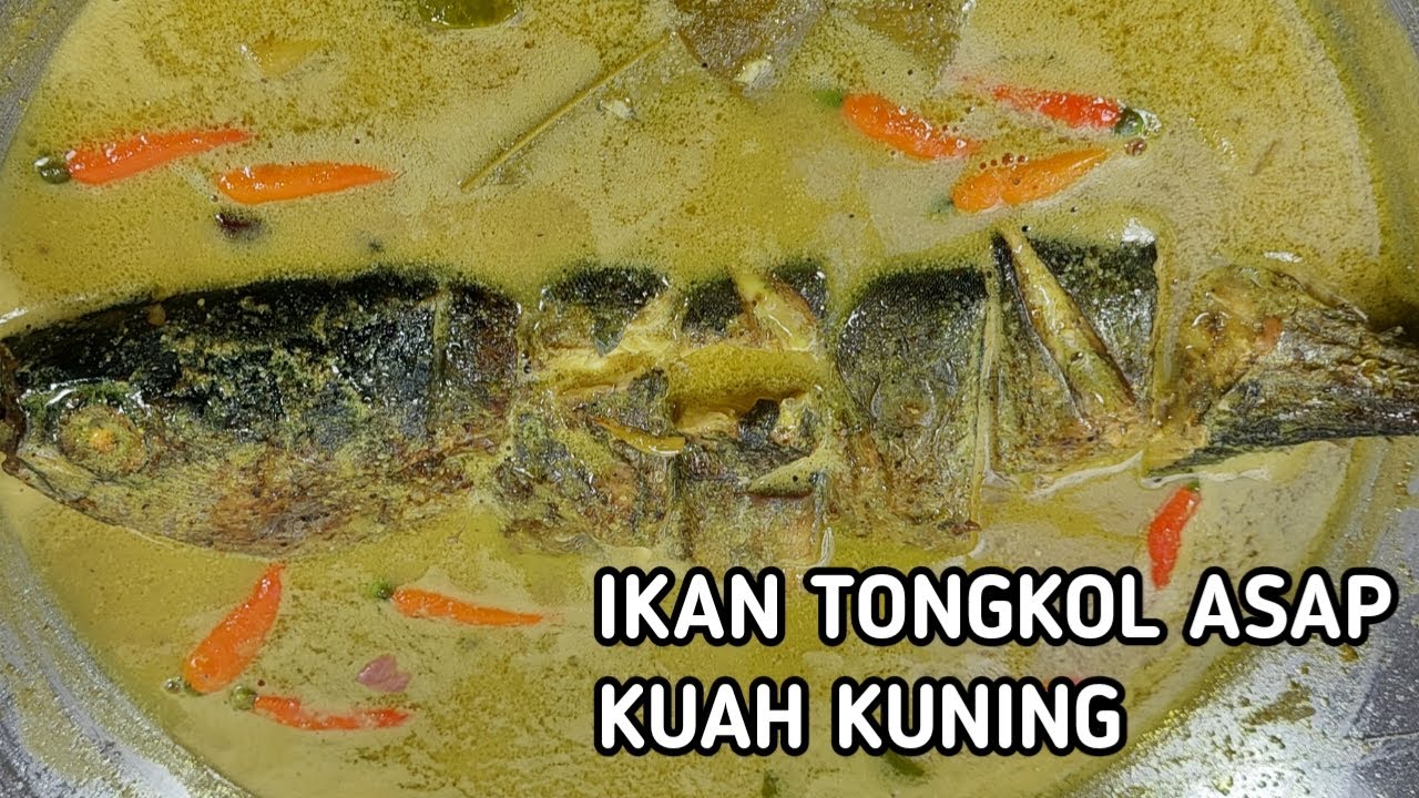 CARA MENGOLAH IKAN TONGKOL ASAP, RASA MASAKANNYA ENAK DAN BIKIN ...