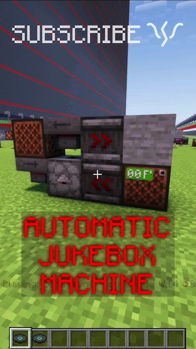 Auto-shuffle your discs with AUTOMATIC JUKEBOX MACHINES | Redstone with ...