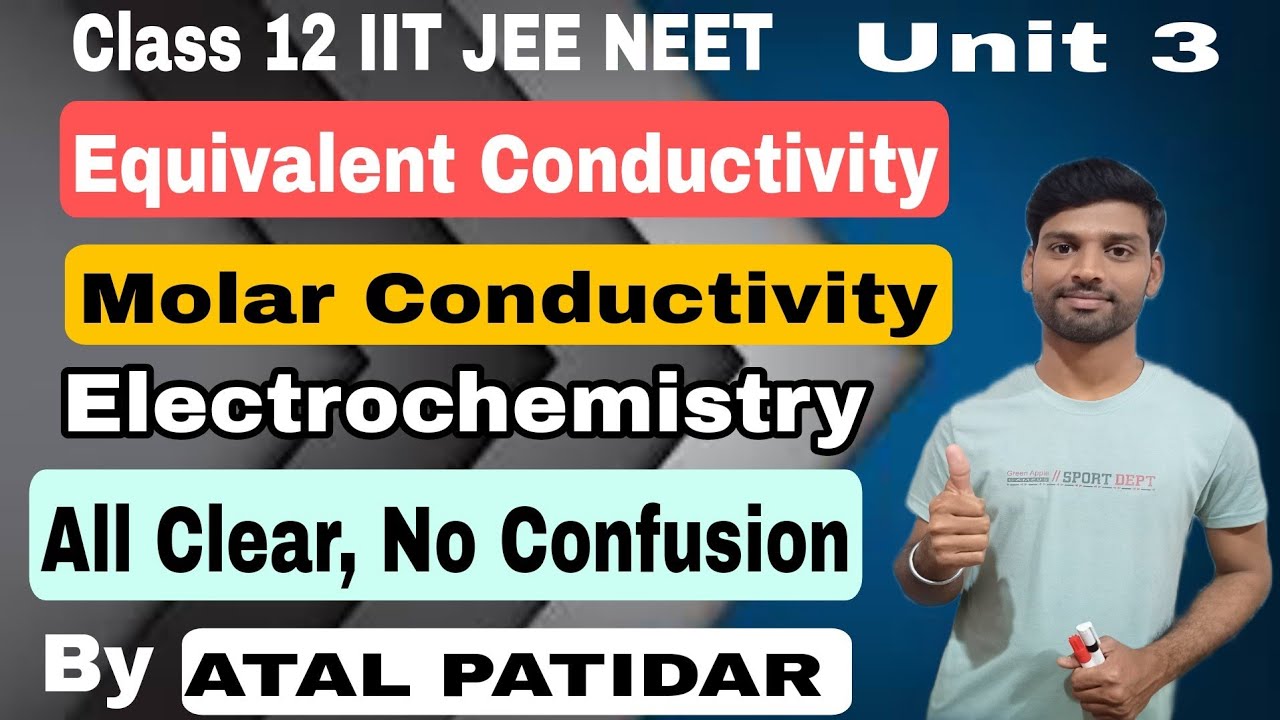 Molar Conductance।।Equivalent Conductance।।Electrochemistry ...