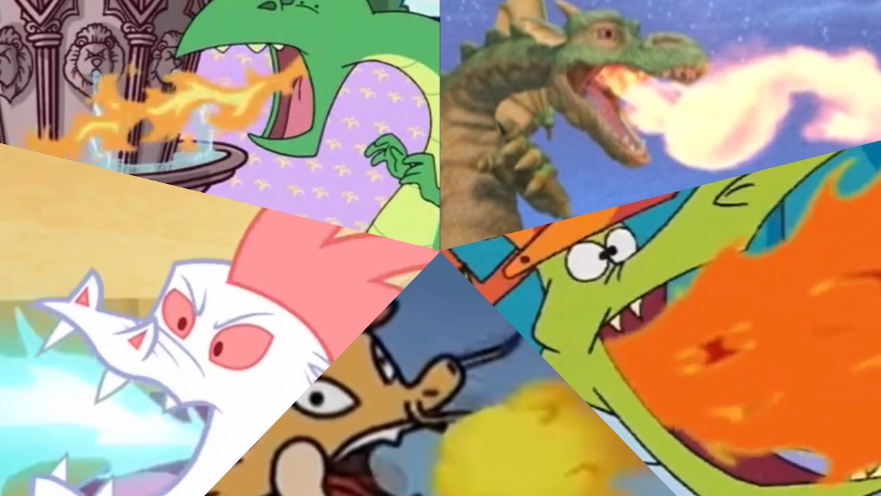 Dragons Burping Fire (Compilation) - YouTube