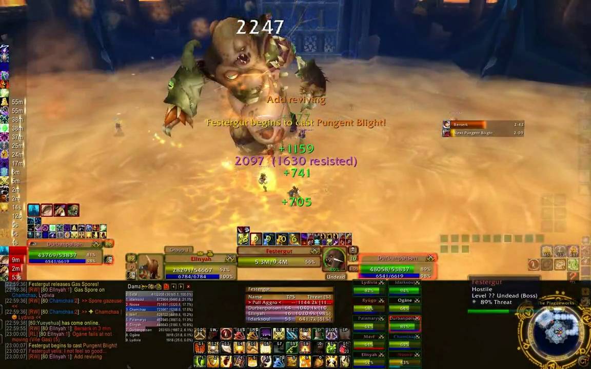 [Raid] IcC 10 : Festergut (normal) - Tank point of view - YouTube