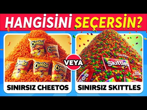 Hangisini Tercih Edersin? Tuzlu mu Tatlı mı? 🍟🍧
