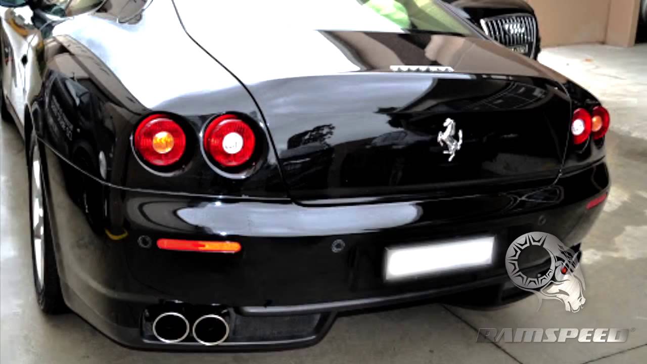 Ferrari 612 Scaglietti Supersprint Exhaust and Kraftwerk ECU Tune - YouTube
