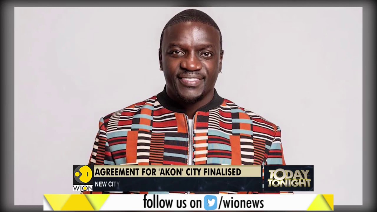 Today Tonight: Singer Akon announces futuristic in Senegal - YouTube