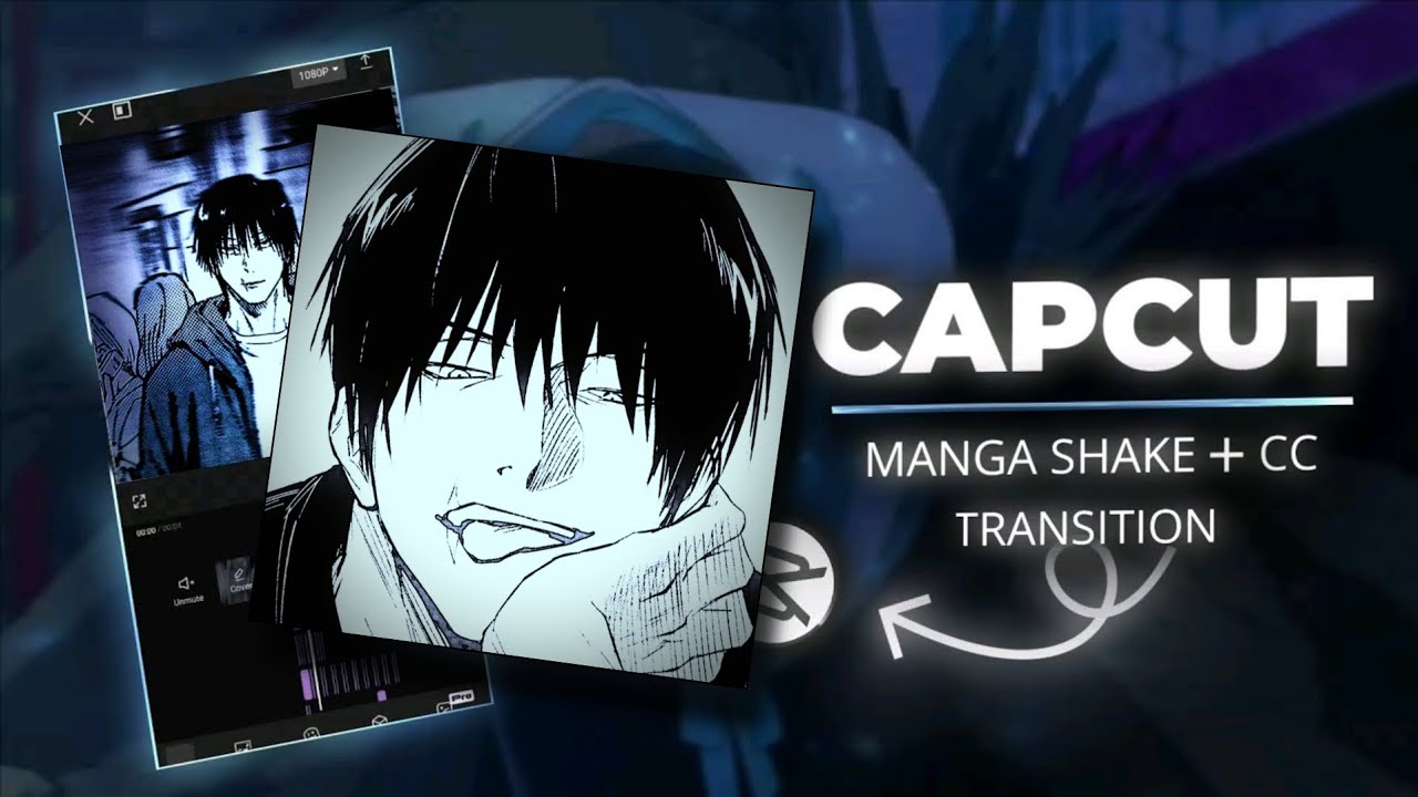 CapCut Manga Shake + CC Transition Tutorial | CapCut Tutorial - YouTube