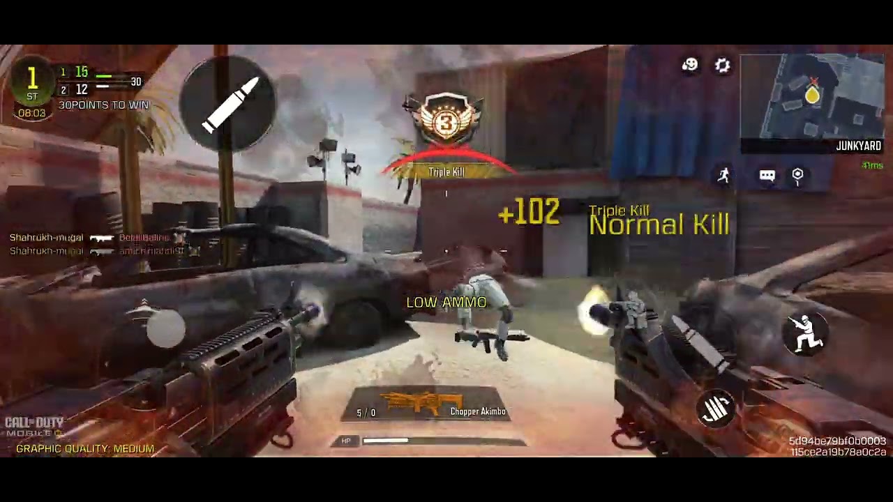 AKIMBO MOD COD MOBILE GAMEPLAY 24 - YouTube