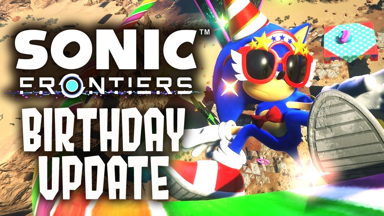 Sonic Frontiers: Sonic's Birthday Bash Update Trailer - YouTube
