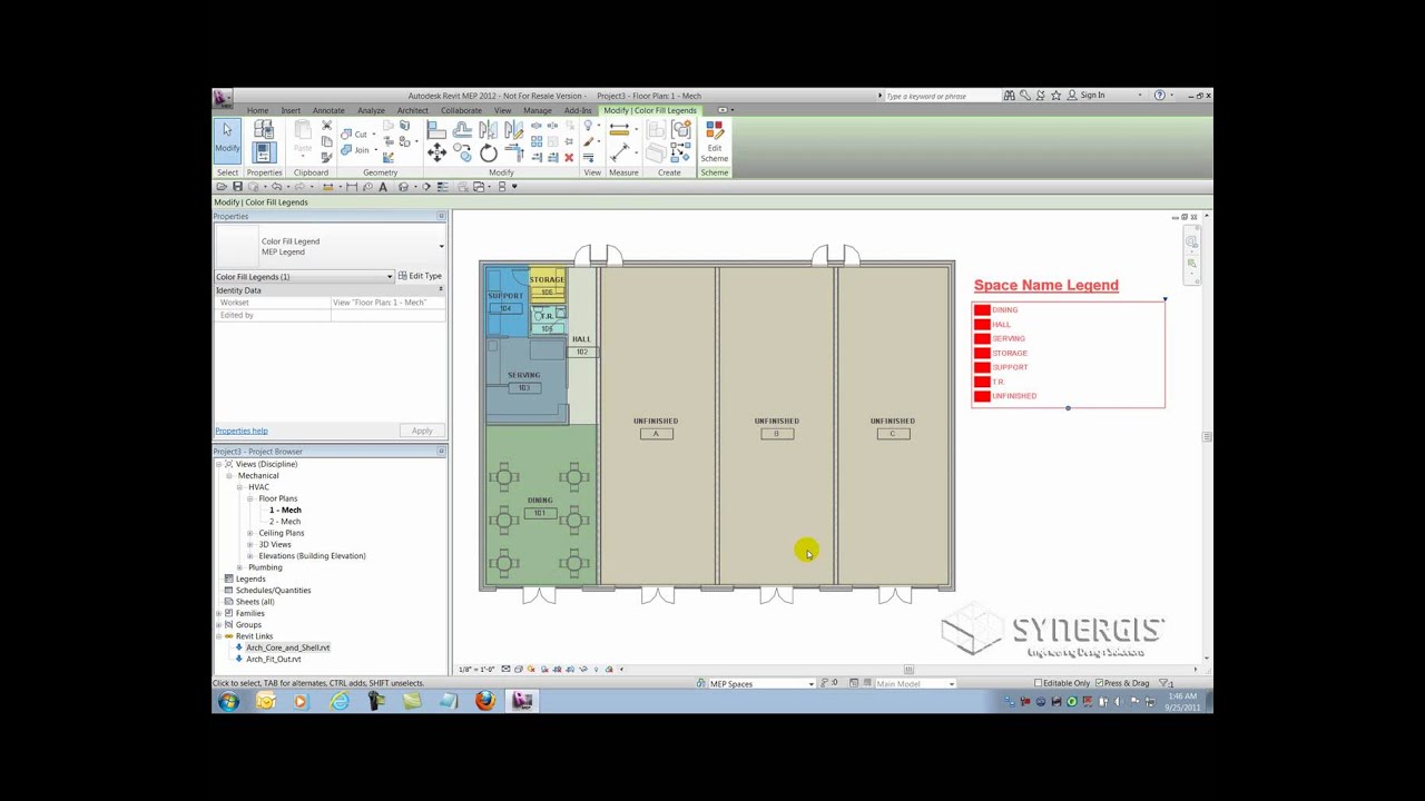 Revit Tech Tip 10_Out of Sync MEP Spaces_9.25.11.wmv - YouTube