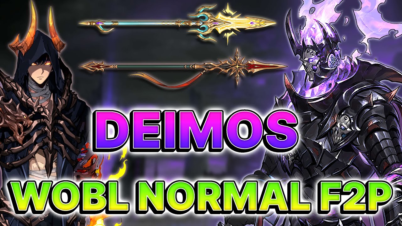 DEIMOS NORMAL: COMMANDER OF TRANSFIGURATION F2P RUN | [Solo Leveling ...