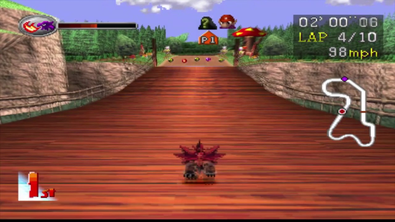 MUMBA GAME PLAY CHOCOBO RACING ! ! ! PS 1 / PS X - YouTube