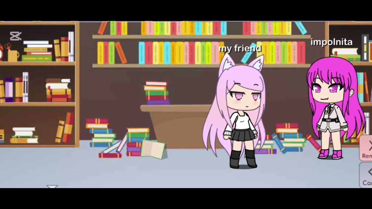 I got wedgied by my bestie library wedgies ( gacha heat ) - YouTube