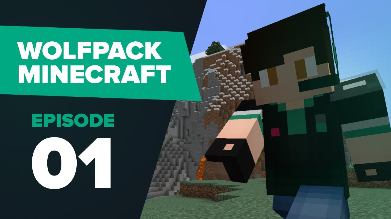 Wolfpack Minecraft: Episode 1 - Udysof and the Sky Pumpkin - YouTube