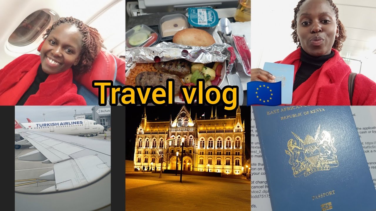 Flying for the first time ️🛫,Travel vlog from Kenya🇰🇪to Europe🇪🇺 ...