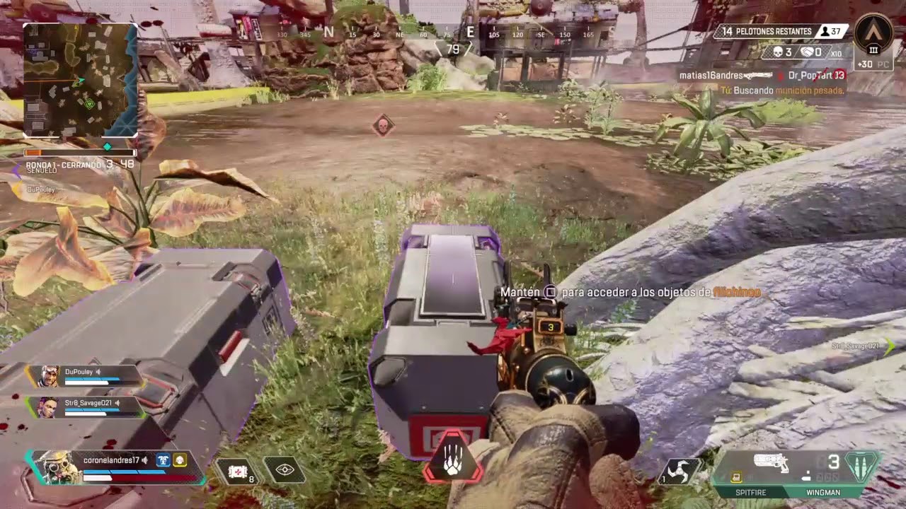Apex Legends bronce 3* mejor partida - YouTube