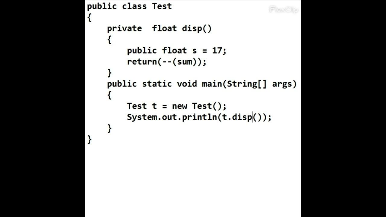 Predict Output26 Raghu Konduri Programming And Coding Tutorialsprediction Developer Youtube 