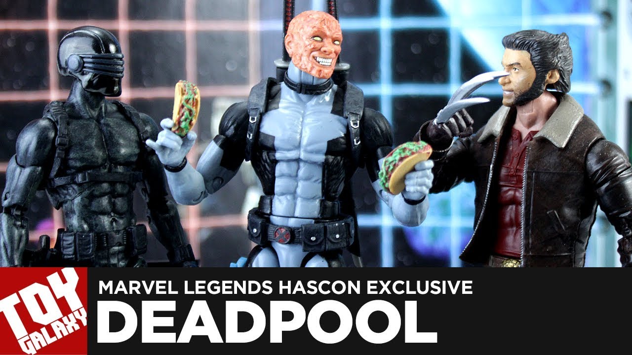 Marvel Legends Hascon Exclusive Uncanny X-Force Deadpool Review - YouTube