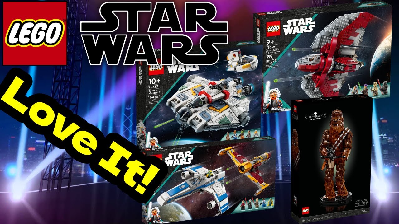 Lego Star Wars Ashoka Set Reveals! And Why I'm Getting Chewie...Later ...