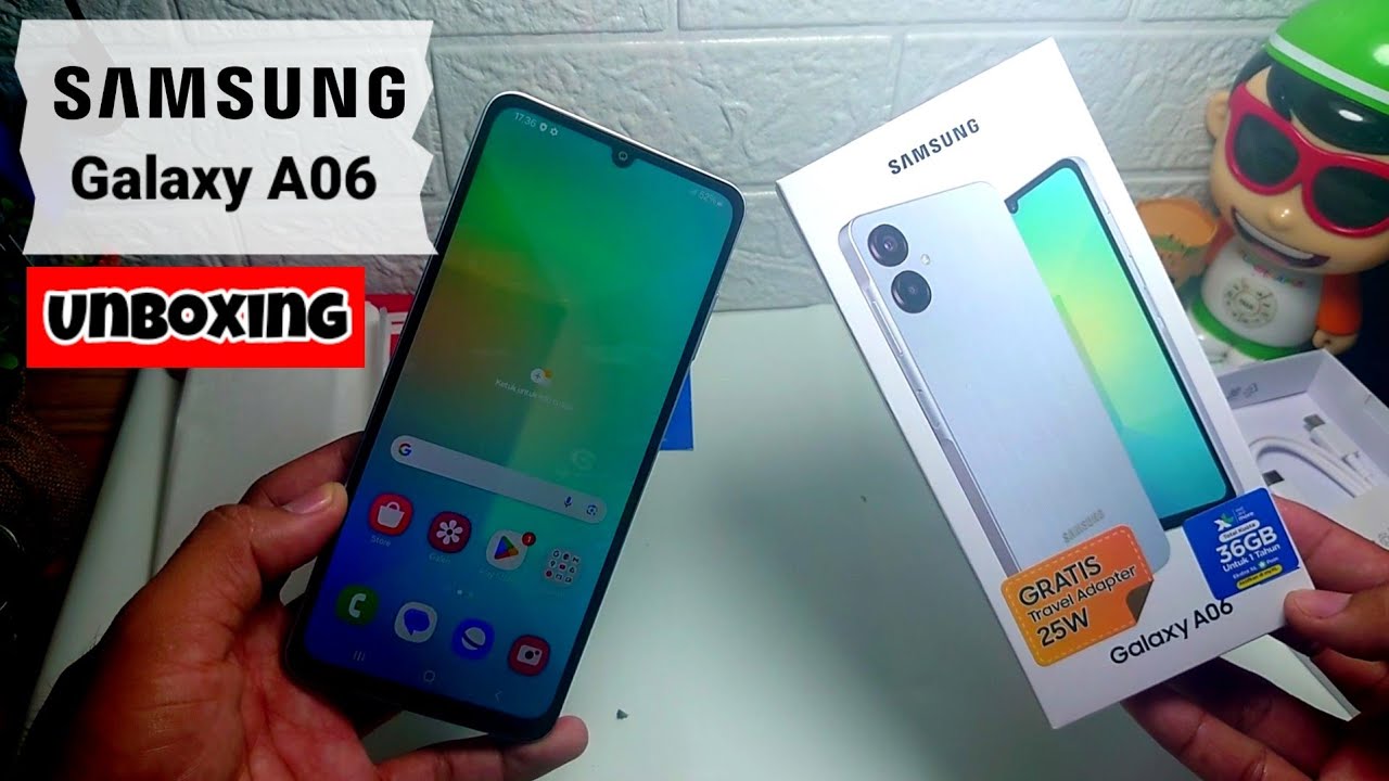Samsung Galaxy A06 - Unboxing Samsung A06 - YouTube